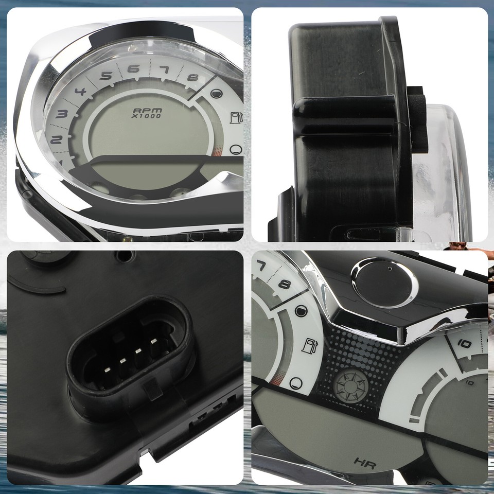 LCD Speedometer Gauge Cluster For Sea Doo BRP GTX RXP RXT Wake 06-11 ...