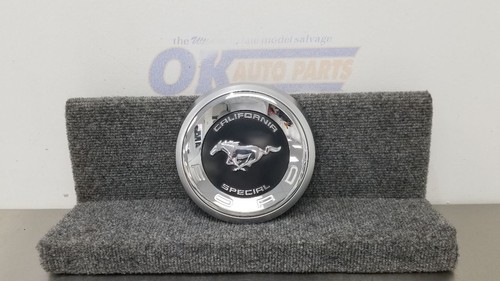 12 FORD MUSTANG GT CALIFORNIA SPECIAL REAR TRUNK DECKLID EMBLEM CHROME ...