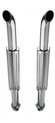 SIDE PIPE EXHAUST, STACKS, HOT ROD, CORVETTE, PICKUP TRUCK UNIVERSAL ...