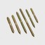 M6 M8 M10 Double Ended Dowel Screw Wood Threaded Self Tapping Rod Bar ...