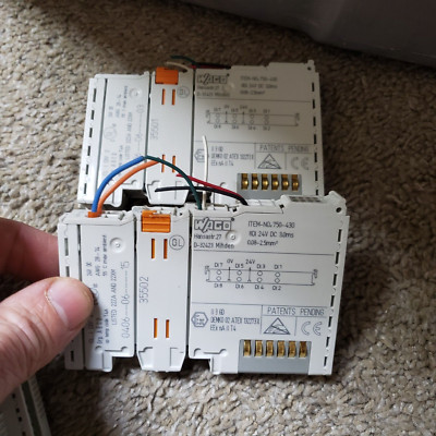 RARE Wago 8-Channel Digital Output Module card 24 VDC 8di # 750-430 USA ...