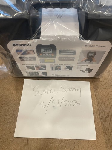 Panduit MP300 Portable Label Printer Kit With Epson Software for sale ...