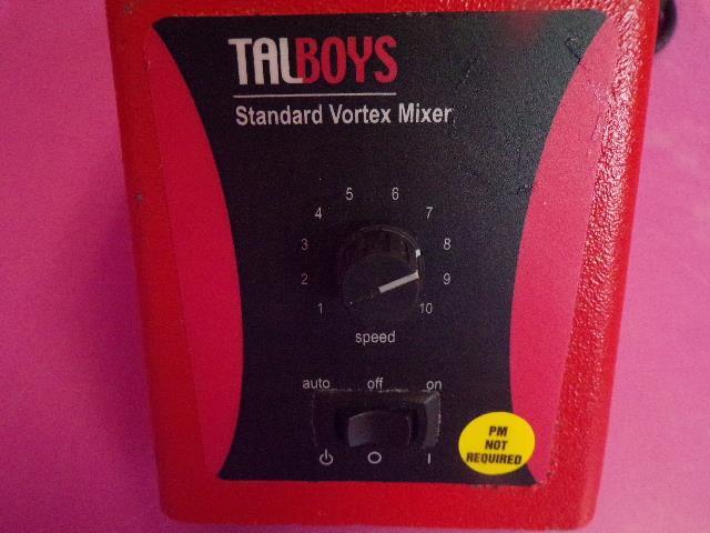 Talboys 945600 Standard Vortex Mixer Quick Acting w/ Single Tube Holder ...