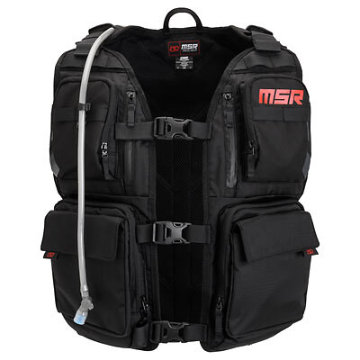 MSR Rover Vest w/Tool Pack-W/Hydro Bladder | One Size Fits Most | Black ...