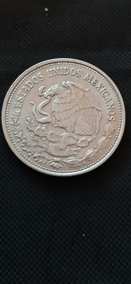 1986 Mexico 500 Pesos National Emblem Francisco Ignacio Madero 29mm ...