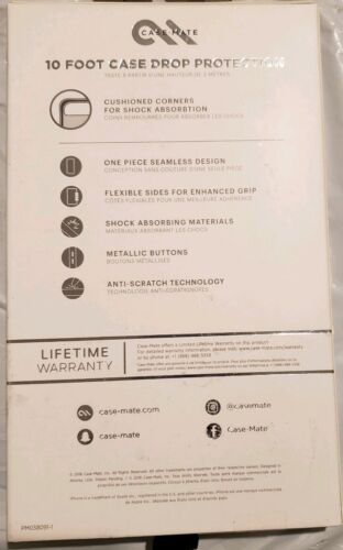 Case-Mate - iPhone XS Max Case + Glass Screen Protector Bundle - TOUGH ...