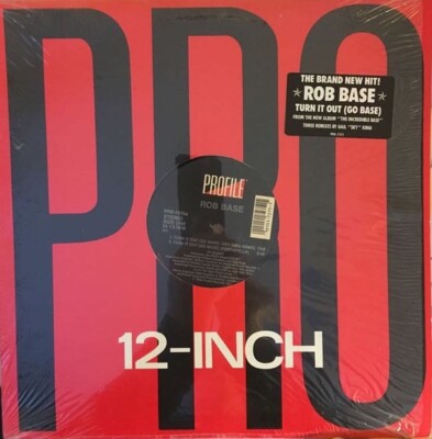 Rob Base- Turn It Out (Go Base) Hip Hop 1989 PRO-7275 Vinyl 12'' | eBay