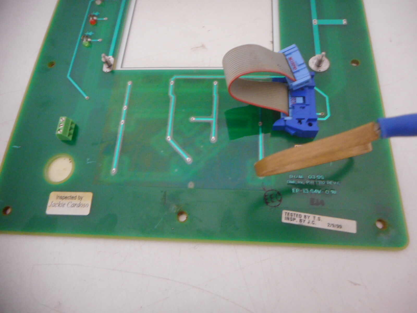 MARKEM SERIES 5000 Membrane Keyboard Operator Panel -- 1392 -- EP-13 ...