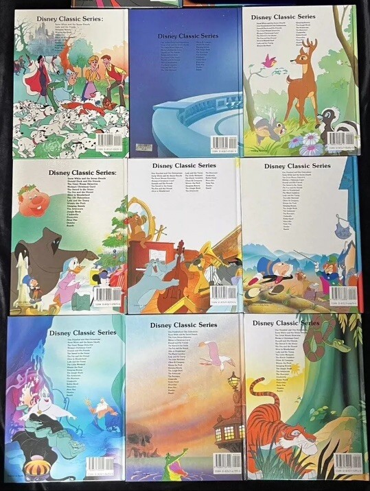 ONLY 2 Left!!! Walt Disney Twin Books Vintage 1986-1991 ALL Ex Cond $10 ...