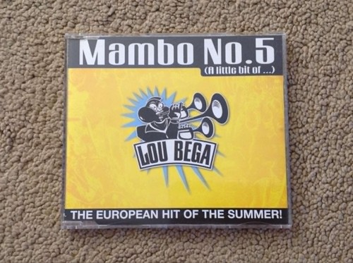 LOU BEGA - MAMBO NO.5 (A LITTLE BIT OF) 3 TRACK CD SINGLE 74321696722 ...
