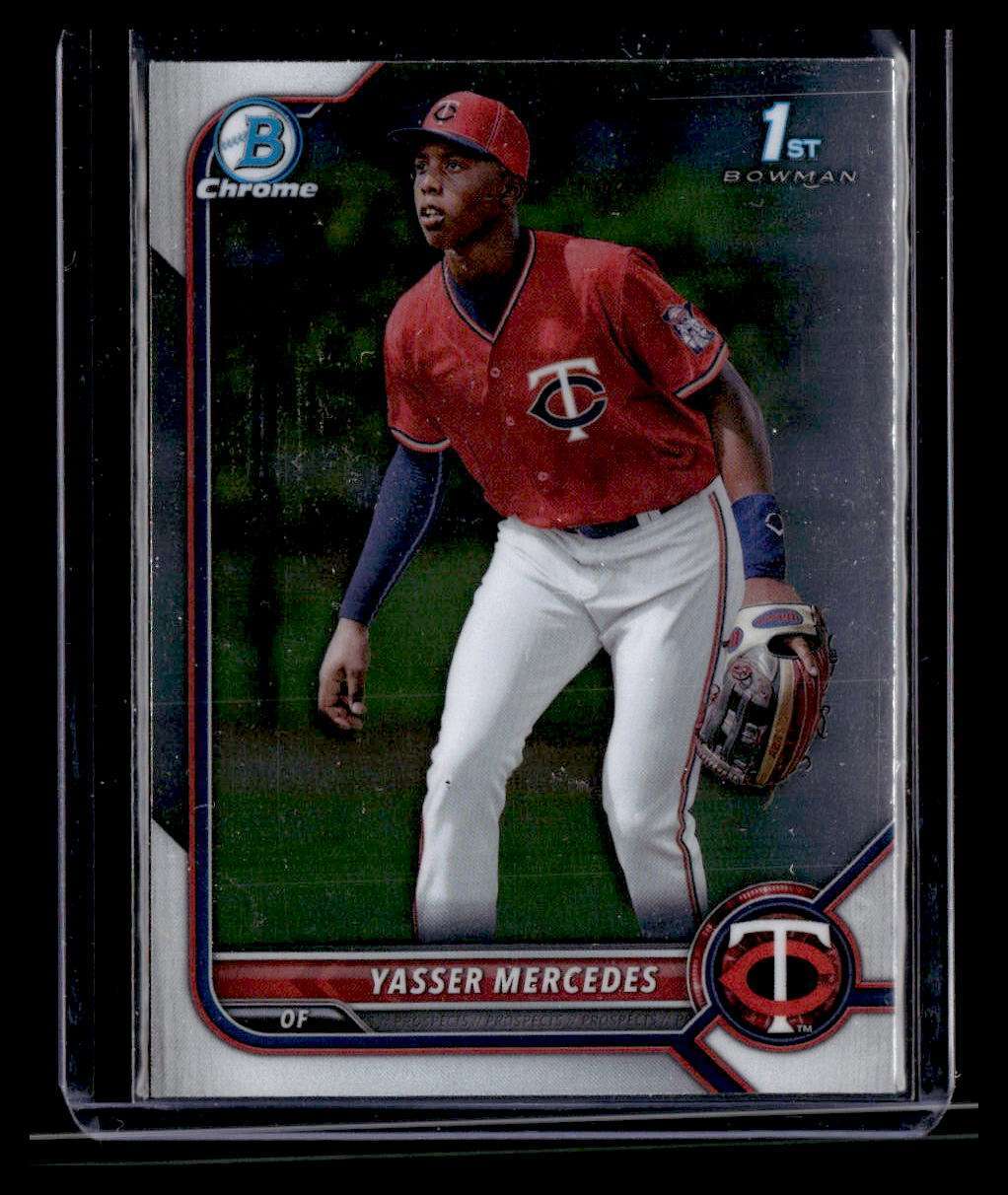 Yasser Mercedes 2022 Bowman Chrome Prospects #171 | eBay