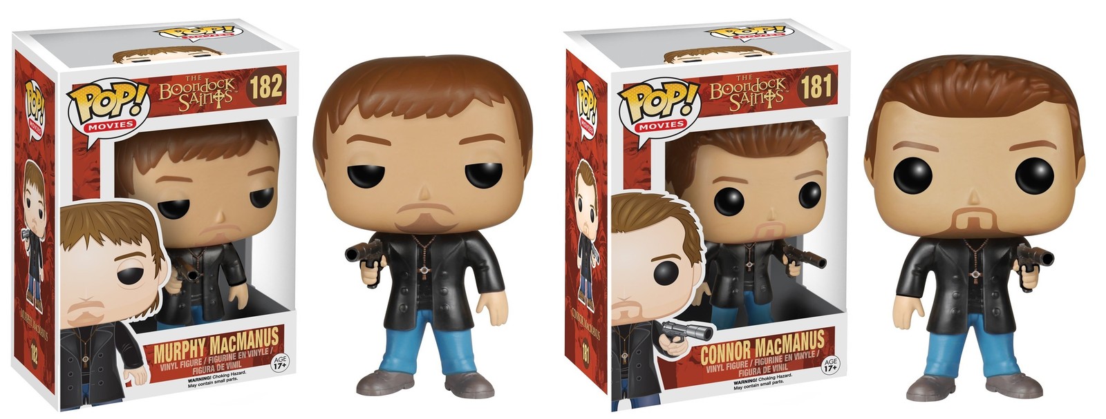 Connor & Murphy MacManus Boondock Saints POP! Movies #182+#182 Vinyl ...