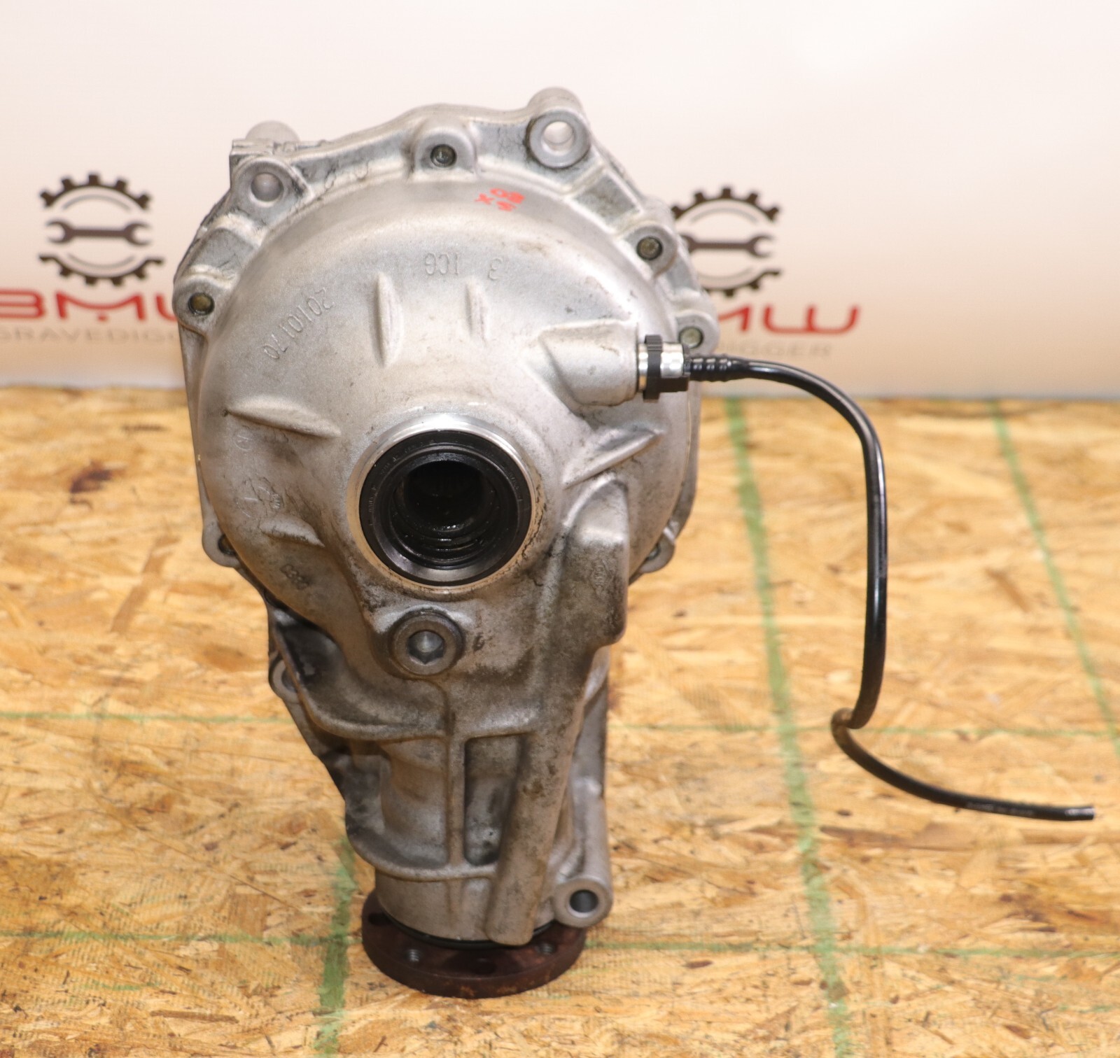 Front Differential Diff Carrier Final X Drive AWD OEM BMW E70 3.91 ...