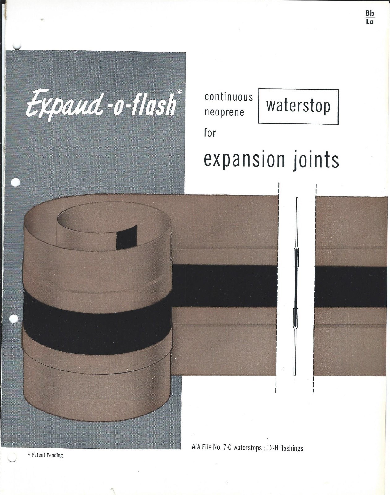 Brochure - Expand-o-flash - Neoprene Waterstop for Expansion Joint ...