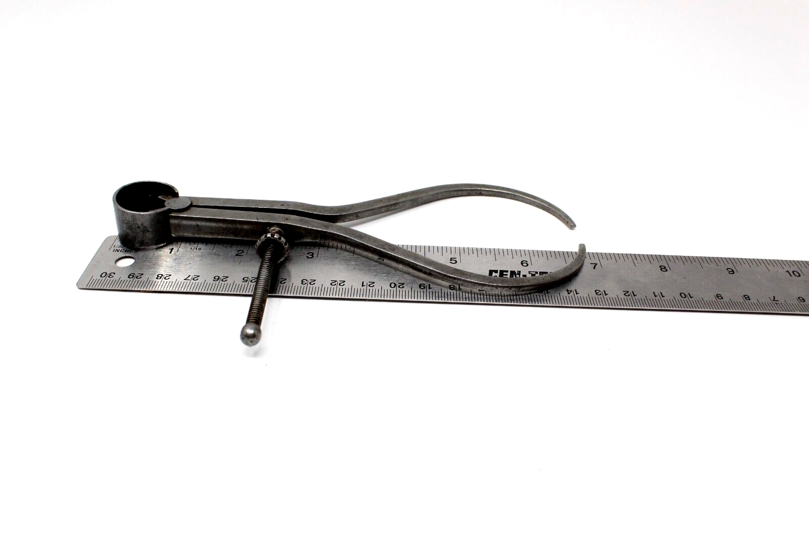 Vintage L.S. Starrett Co. 7" Outside Divider Spring Caliper Flat Legs ...