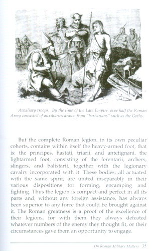 Vegetius 5th Century Roman Legion Training Manual Weapons Tactics De Re ...
