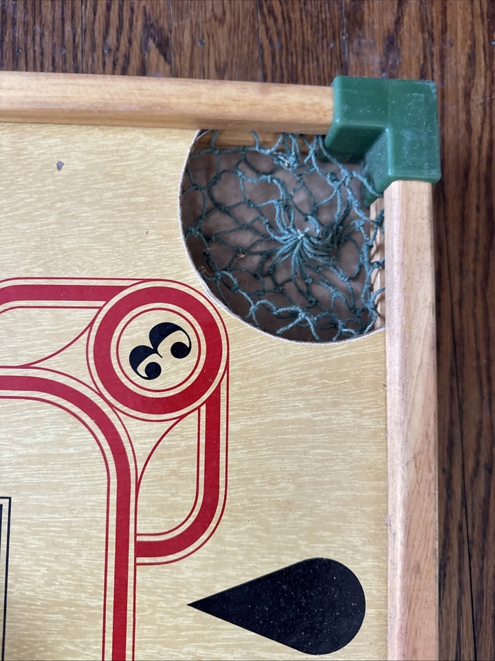 Vintage Merdel Carrom Game Board With Cues, 27 Rings Model No 108P No ...