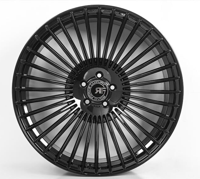 22” RF35 GLOSS BLACK WHEELS RIMS FOR MUSTANG MACH E 22X9 | eBay