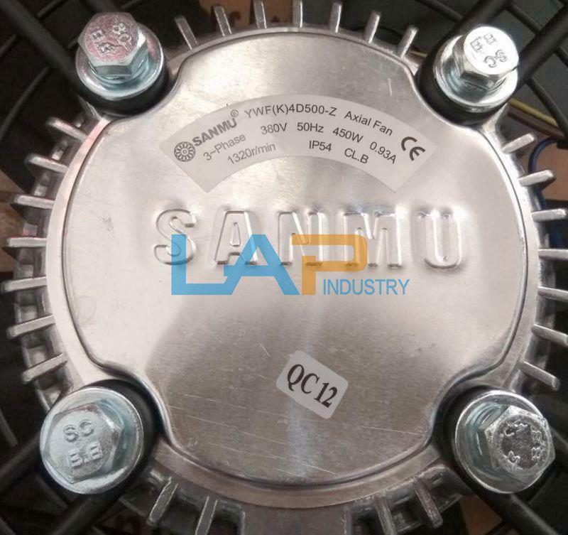 For SANMU YWF(K)4D500-Z 380V 50Hz 450W 0.93A Cold Storage Fan Radiator ...