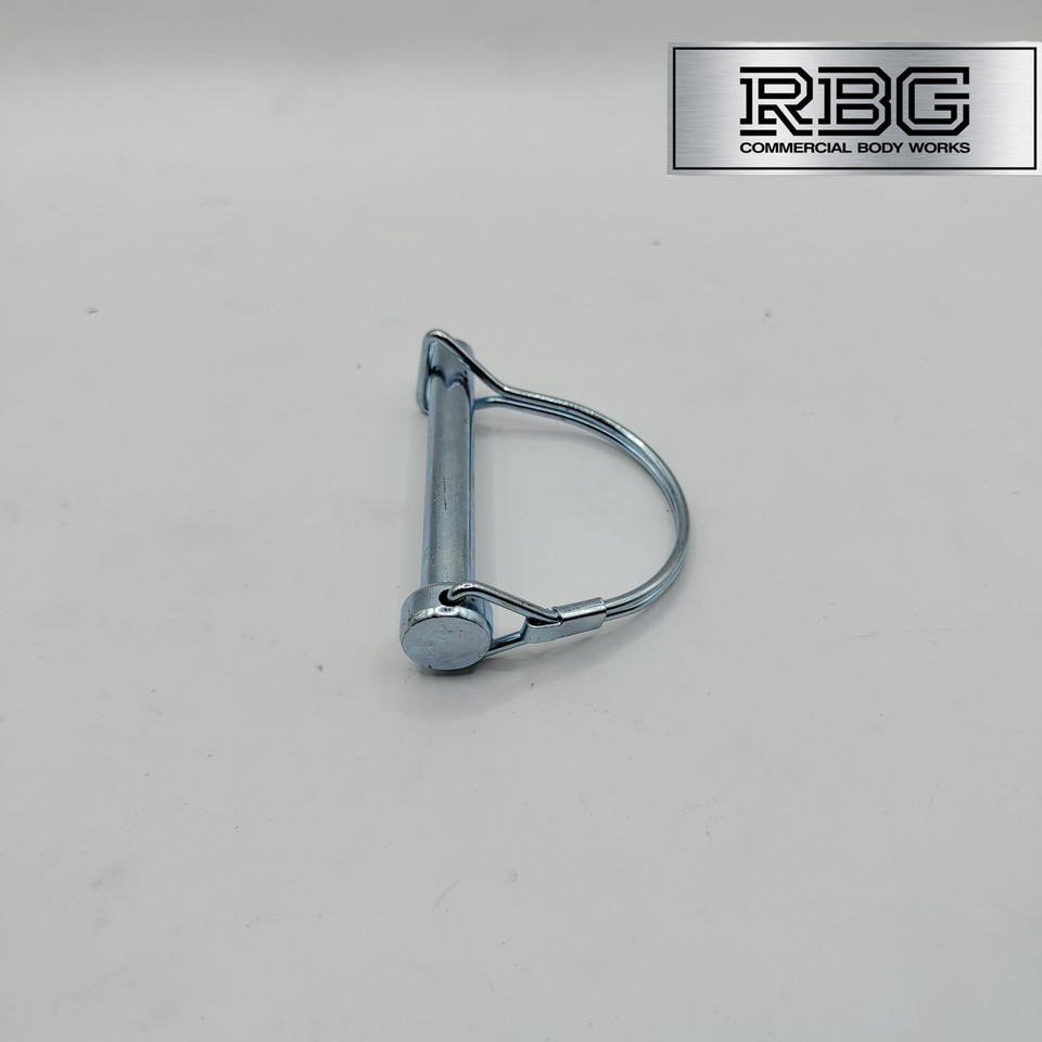 Shaft Locking Pipe Pins 8mm 10mm 11mm Zinc Plated Clip Trailer Tractor ...