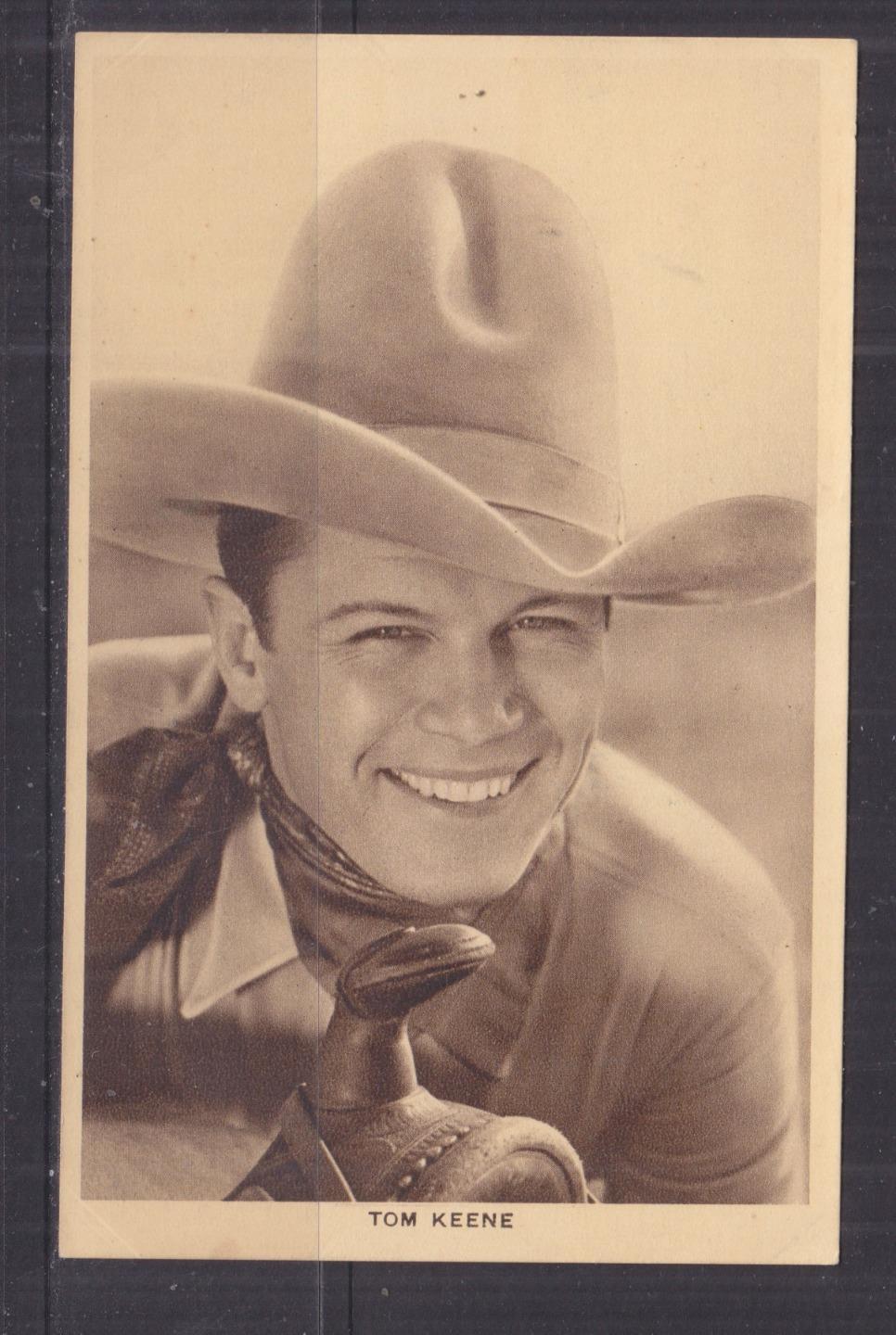 TOM KEENE, AMERICAN ACTOR, c1930 ppc., unused. | eBay