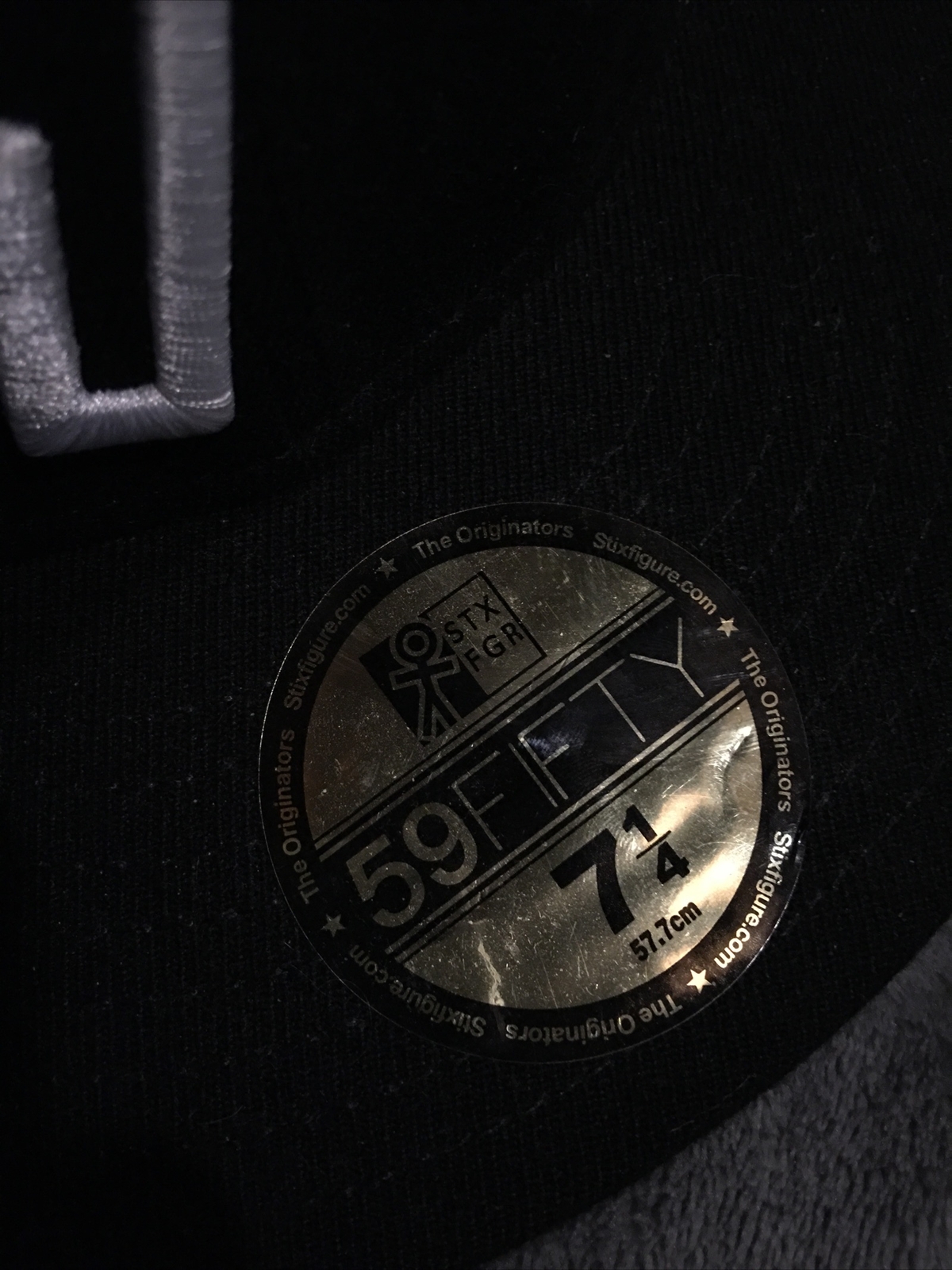New Era Black Stix Figure 59Fifty Fitted Hat Black … - Gem