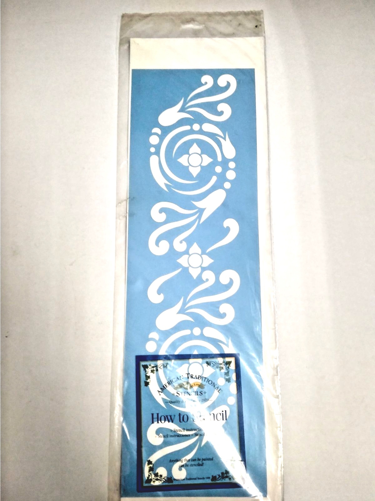 American Traditional Blue Laser Stencils 5"x16" Laser Cut 7mil Assorted ...