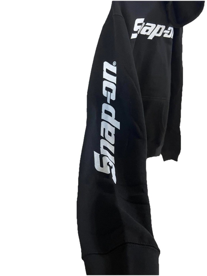 Snap On Licensed Adult Black Pullover Hooded Sweatshirt Hoodie | eBay