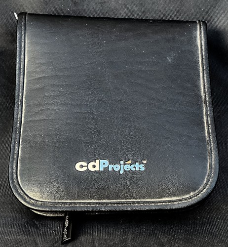 CD Projects Zippered Travel Carry Case, with 24 Sleeves [HTF] (EUC) | eBay