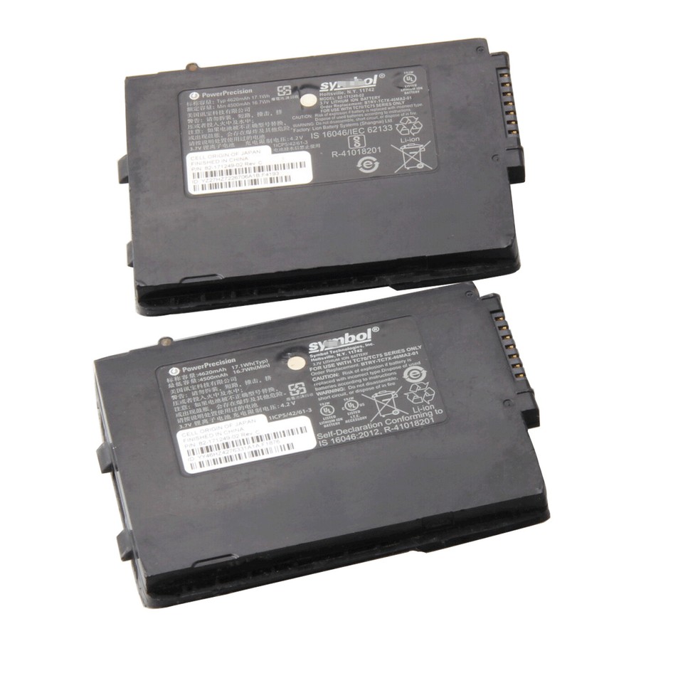 Replacement Symbol Zebra TC75 TC70 Battery Genuine Also TC70X TC75X ...