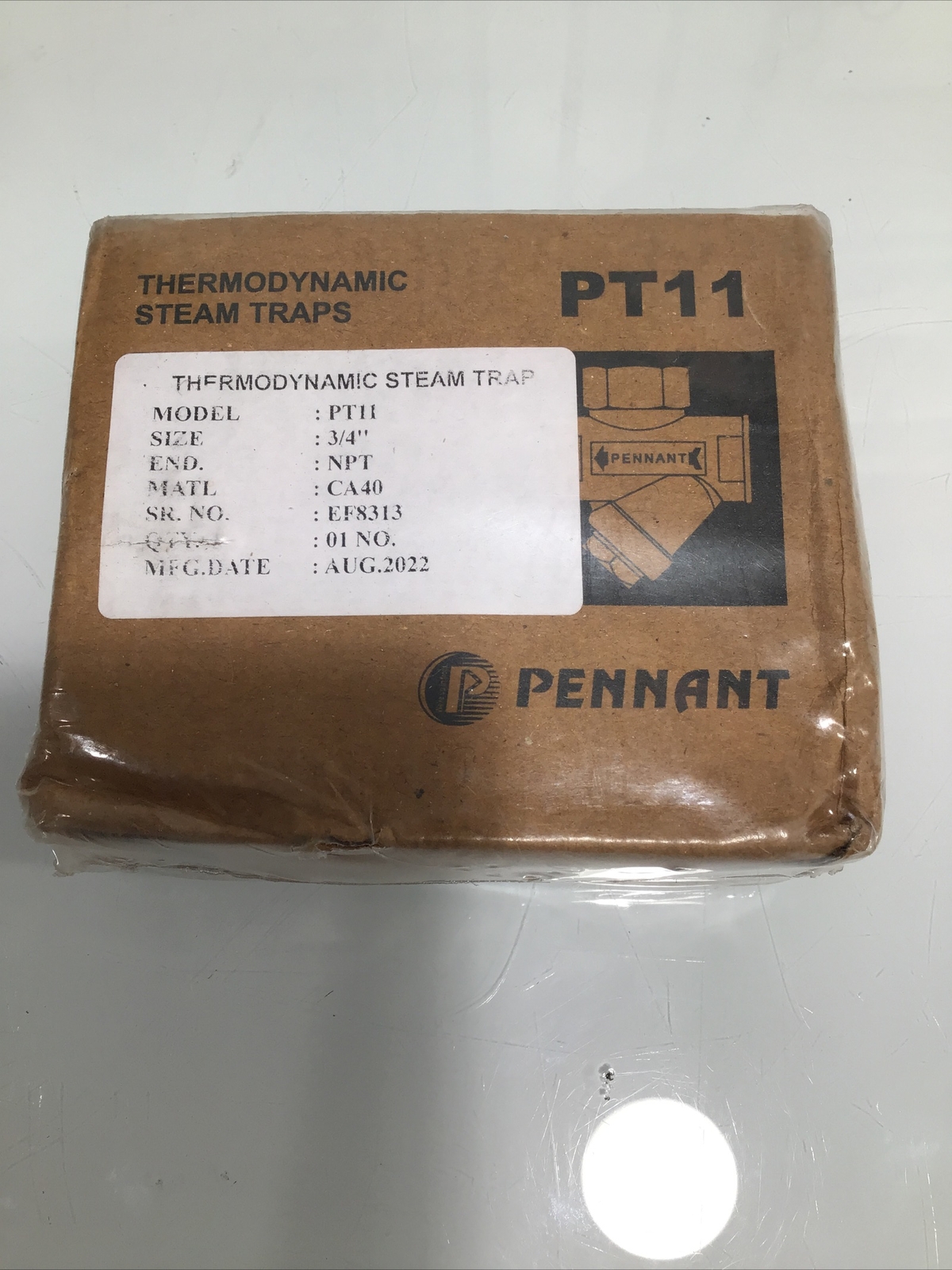 PENNANT PT11 THERMODYNAMIC STEAM TRAP 3/4" NPT | eBay