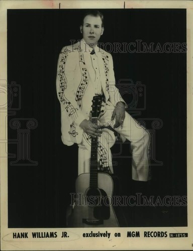 Press Photo Country Singer Hank Williams Jr. - sap40887 | eBay