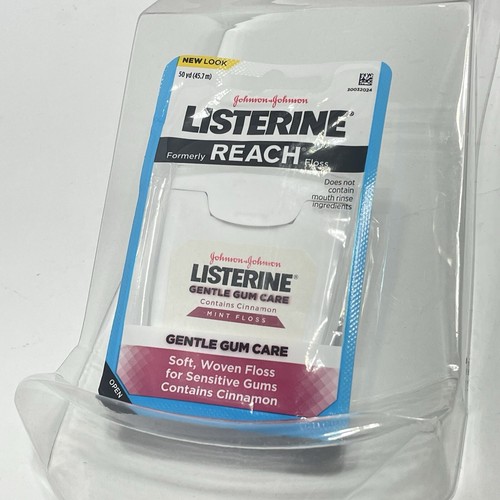 Listerine Gentle Gum Mint Floss with Cinnamon 50 Yards for sale online ...