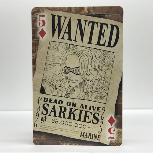 One Piece SARKIES Diamond 5 Dead or Alive Collectable Playing Card ...