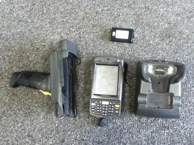 Symbol MC7090 Mobile Computer/Scanner MC7090-PK0DJQFA8WR with Cradle ...