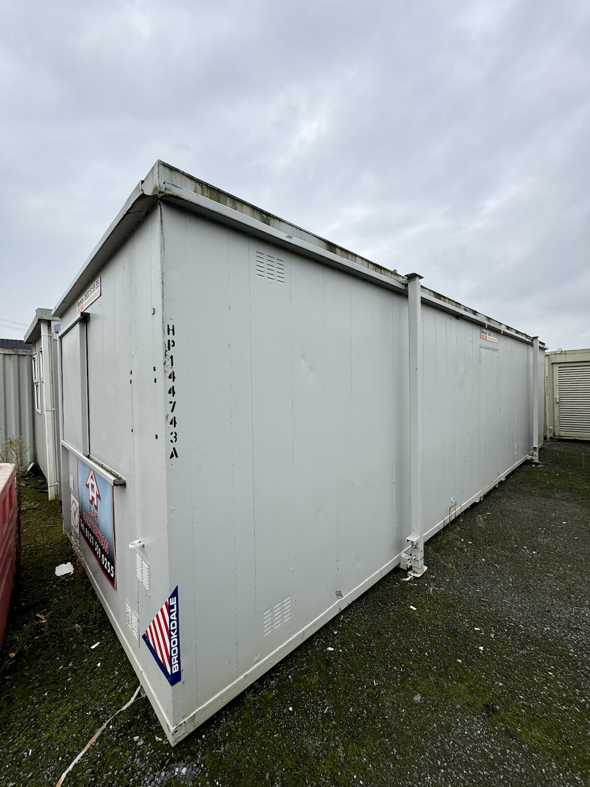 32ft Anti Vandal Site Office Cabin Container Welfare Block, Canteen ...