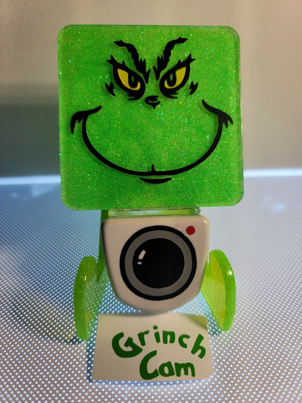 Custom MADE NIGHTLIGHT Grinch CAMERA | eBay