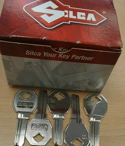 5 X Silca CVL5R Dimple Key Blanks - Equivalent JAM CVL-9D / Orion CVL9 ...