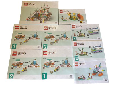 Bulk Lot Of Genuine Lego Friends Instruction Booklets / Manuals | eBay ...