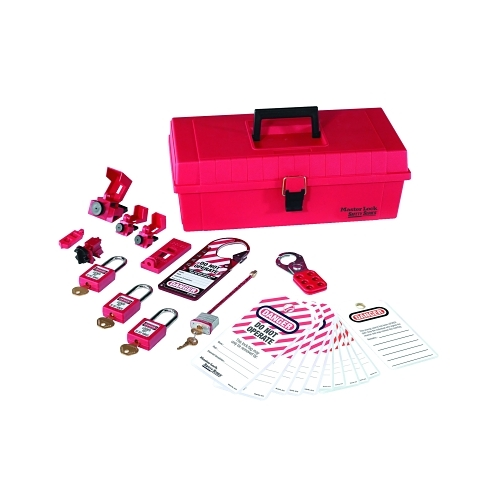 Master Lock Safety Series Personal Lockout Kit, 24-Piece Plus Tool Box ...