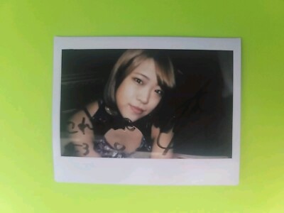 Stardom Cheki AZM Women's Pro Wrestling Autograph Signed Joshi Photo ...
