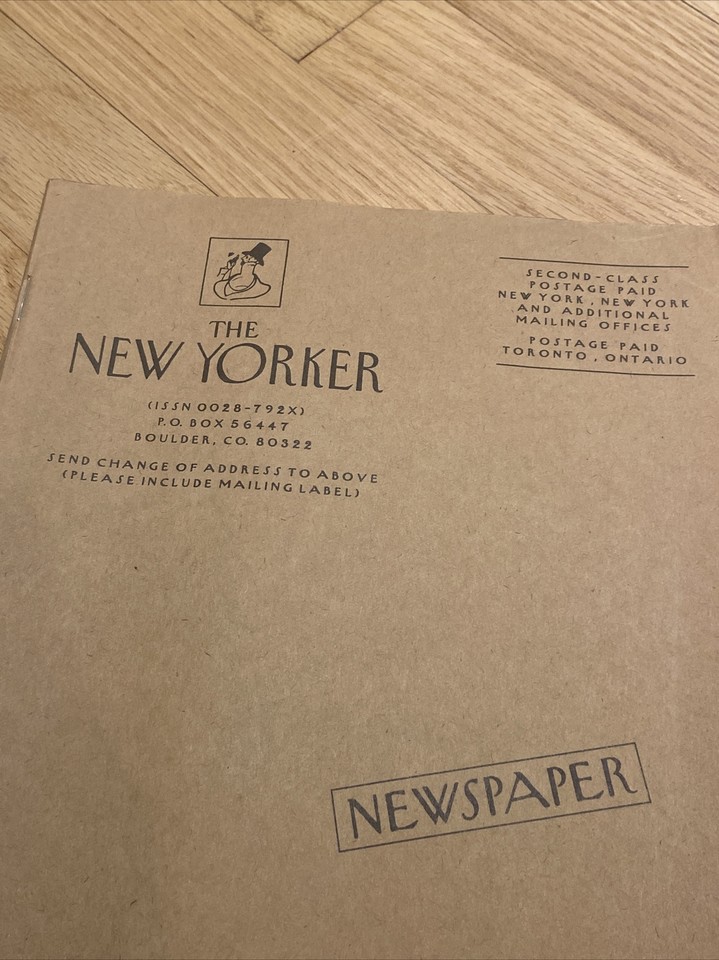 The New Yorker Full Magazine August 13 1990 Raining Fish by Ronald ...