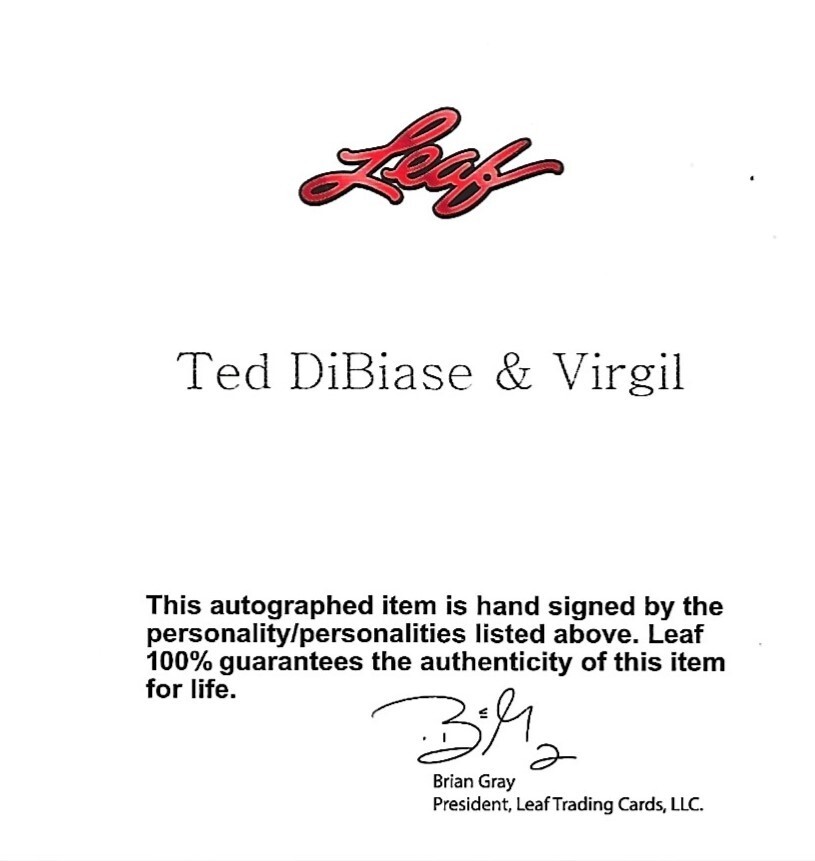 Ted DiBiase & Virgil Dual Signed 8x10 WWF Photo WWE Legends Autographs ...