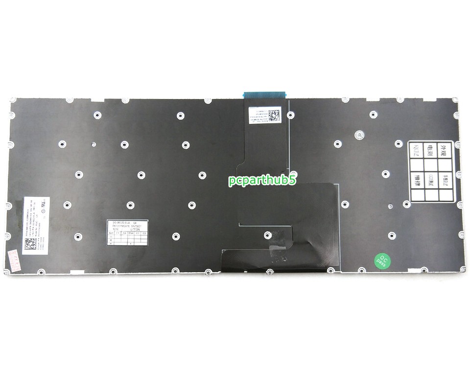 New Lenovo Flex 5-1570 Flex 5-1470 Series Laptop Keyboard US Black No ...