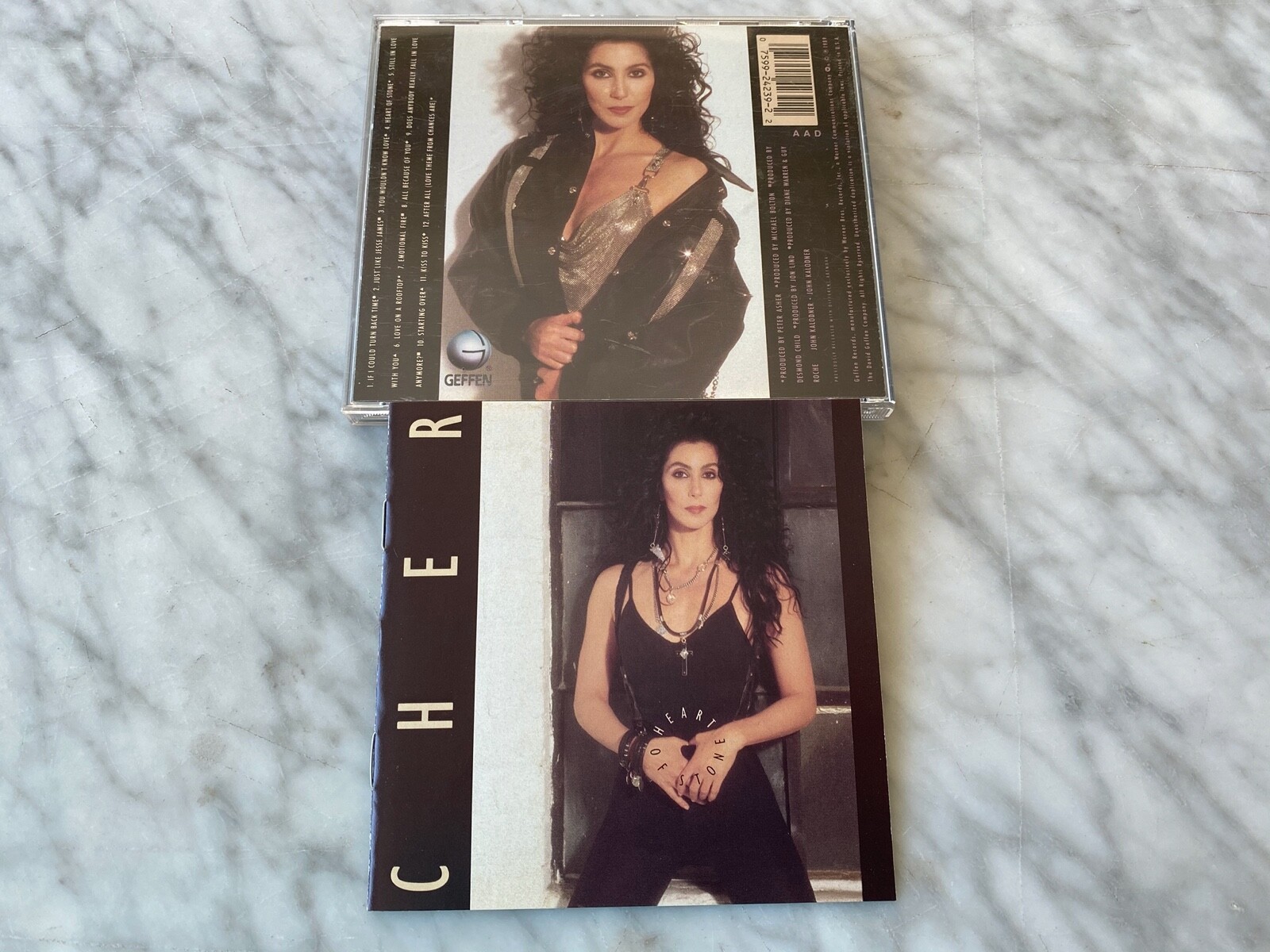 Cher Heart Of Stone CD DADC PRESS! Original 1989 Geffen 9 24239-2 RARE ...