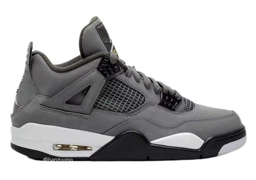 Nike Air Jordan 4 Retro Low Cool Grey Jordon 4 AJ4 Cool Grey 308497-007 ...