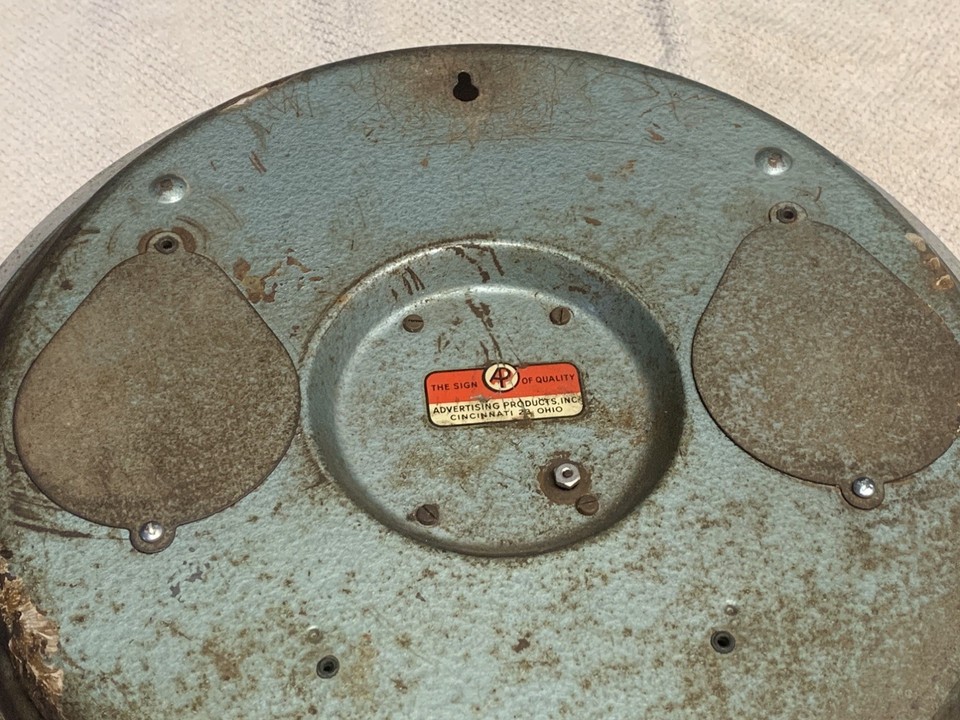 FINAL MARKDOWN BEFORE ENDING Vintage Original “FRAM FILTERS” Clock ...