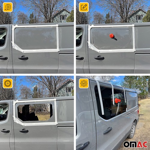 Window Glass for Ford Transit Connect 2010-2013 Right Side Sliding Door ...
