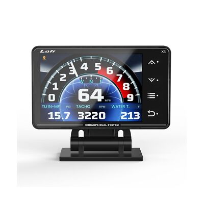 Lufi Xs Obd2 Gauge Display, GPS Speedometer,car inclinometer, Boost ...