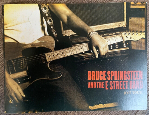 Bruce Springsteen 2007 U.S. Tour Program - 32 pages plus softcover ...